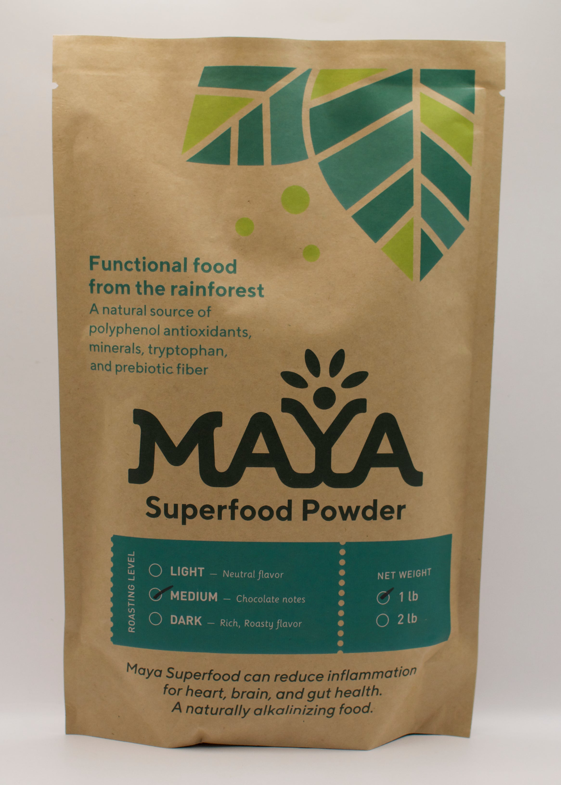 medium roast maya superfood powder